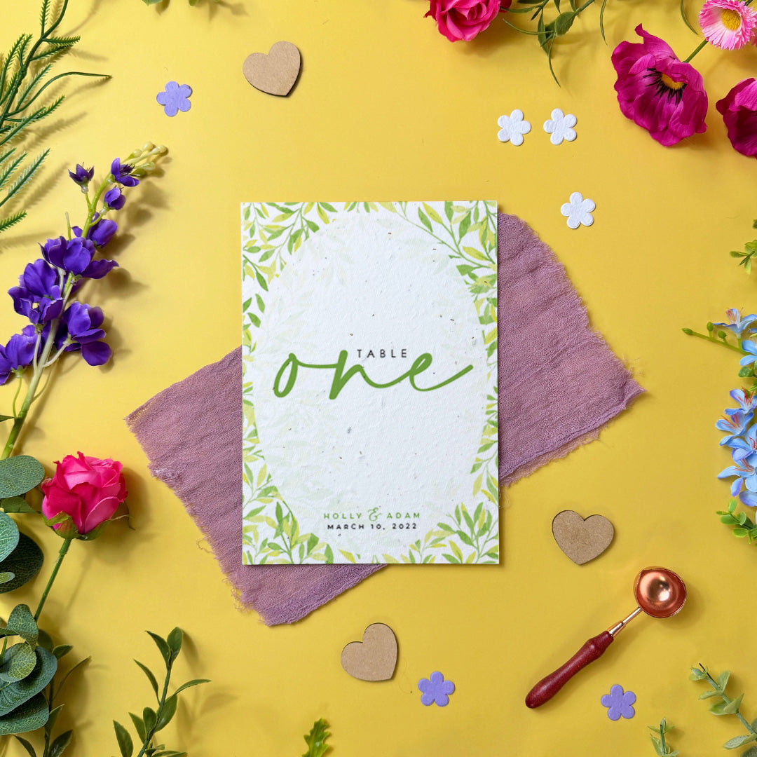 Lemon Tree - Table Numbers/Names - - Little Green Wedding